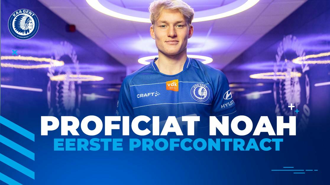 Profcontract Noah De Ridder | KAA Gent Website