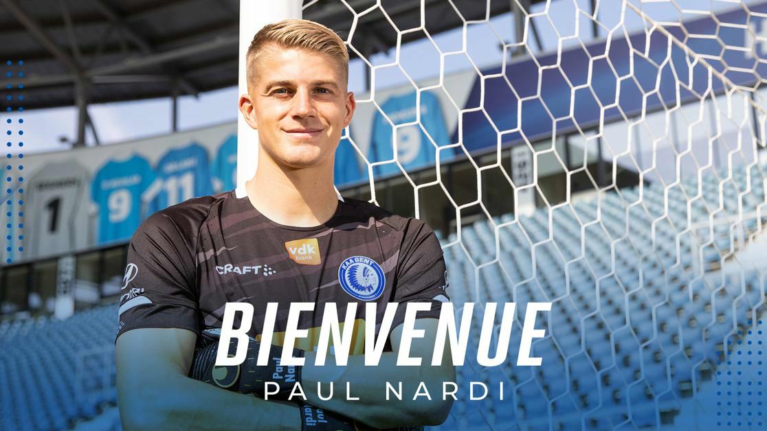 Bienvenue Paul Nardi | KAA Gent Website