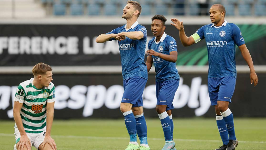 Gent leider in groep F na eenvoudige zege tegen Shamrock Rovers | KAA ...