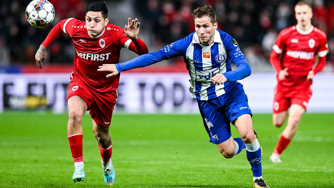 Gent raapt geen punten bij Antwerp | KAA Gent Website