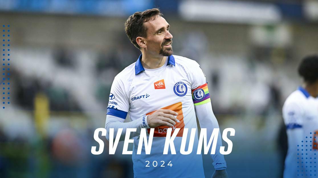 Sven Kums blijft een Buffalo! | KAA Gent Website