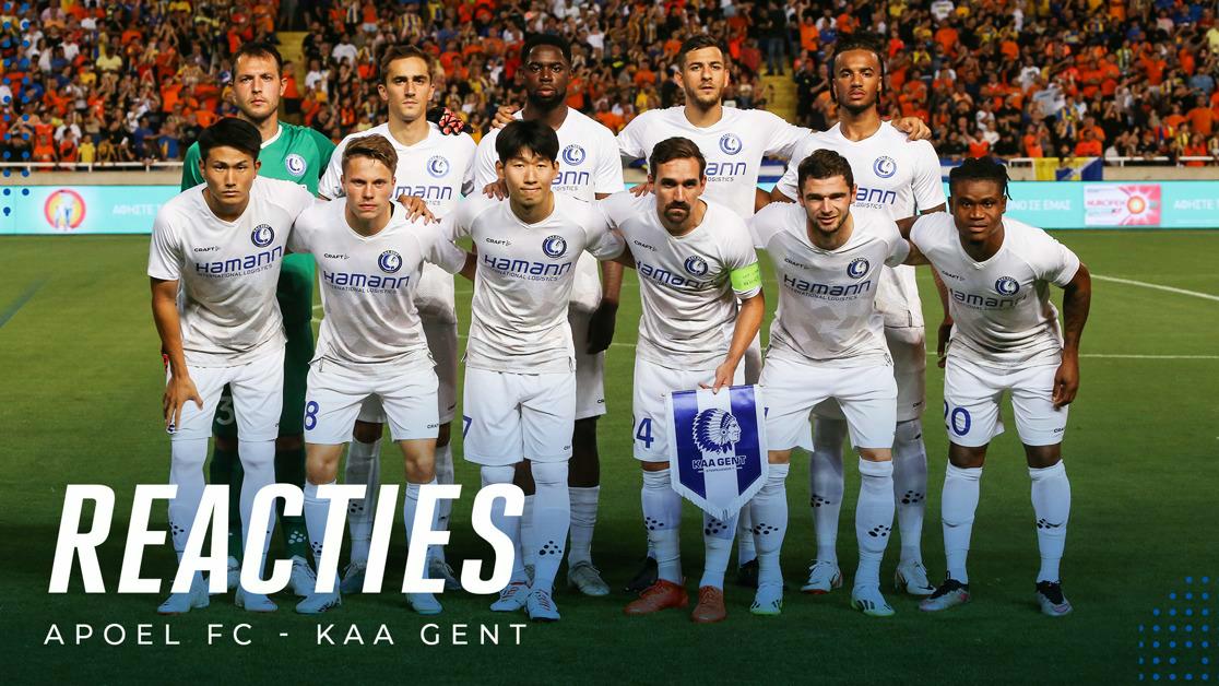 💬 Reacties Apoel FC- KAA Gent | KAA Gent Website