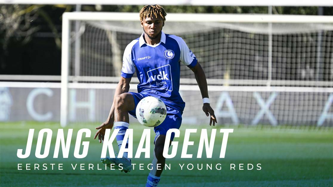 Jong KAA Gent voor het eerst zonder punten naar huis | KAA Gent Website